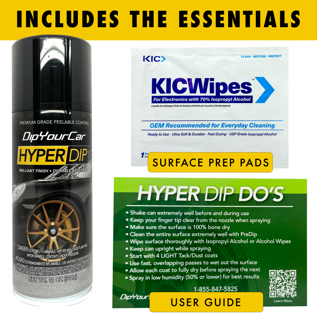 Build Your Custom HyperDip 3-Pack – DipYourCar.com