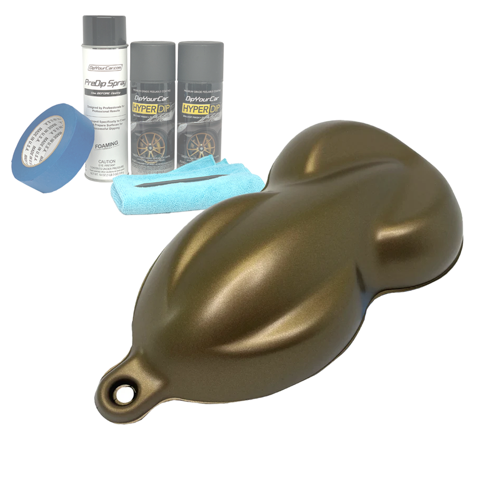 Bronze Gold Emblem & Badges Kit – DipYourCar.com