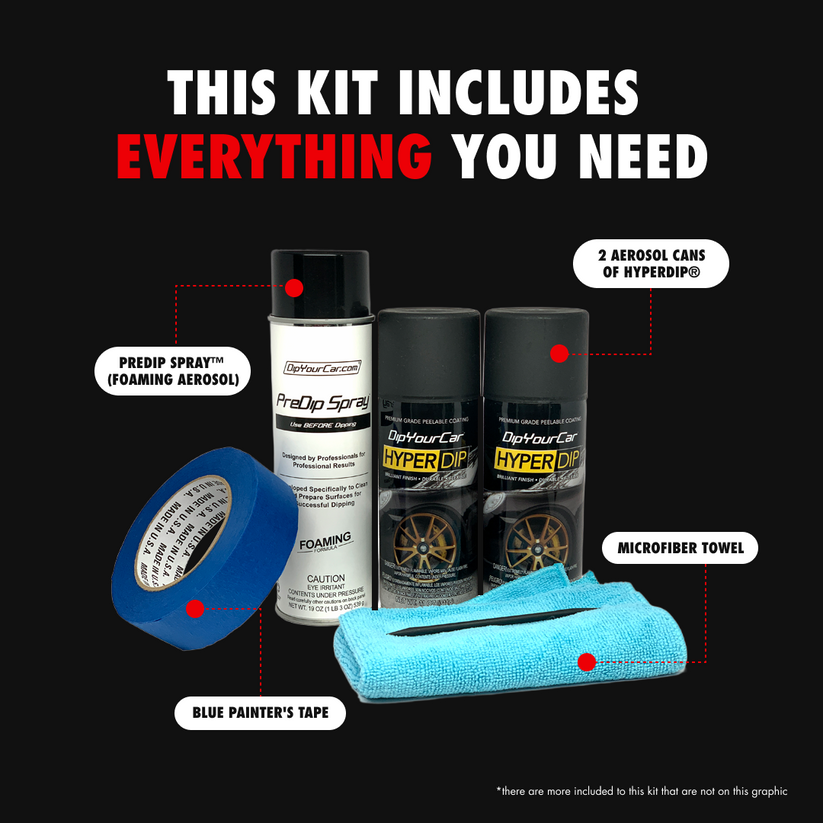 HyperDip® Emblem & Badges Kit – DipYourCar.com