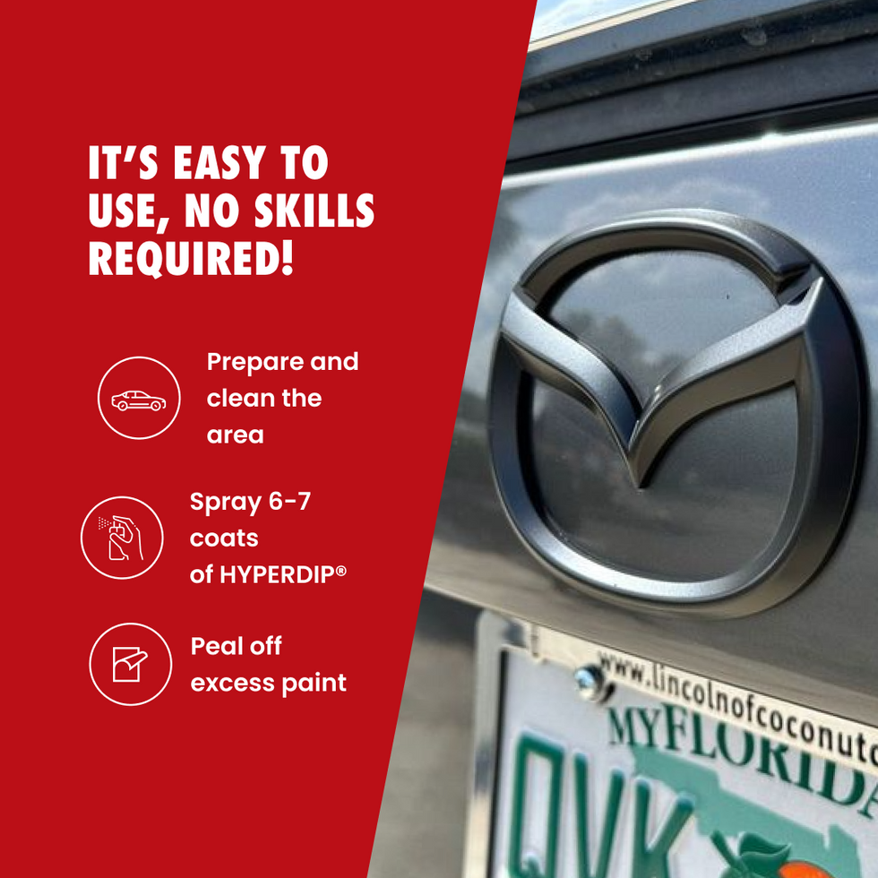 HyperDip® Emblem & Badges Kit – DipYourCar.com