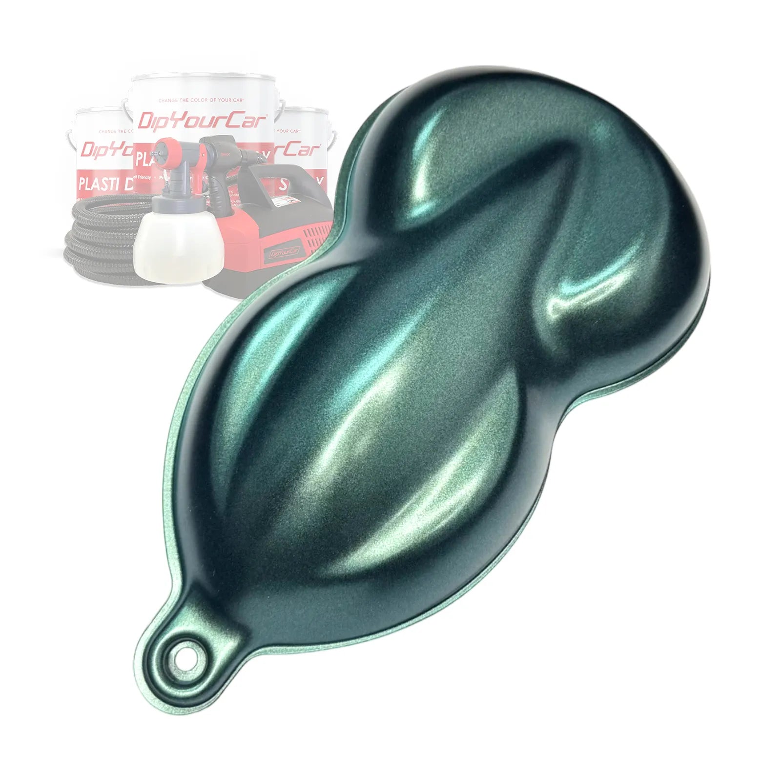 Green Interference Peelable Car Kit – DipYourCar.com