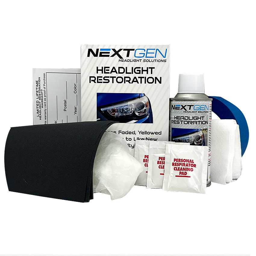 NextGen Headlight Restoration Kit (w/ Lifetime Warranty) – DipYourCar.com