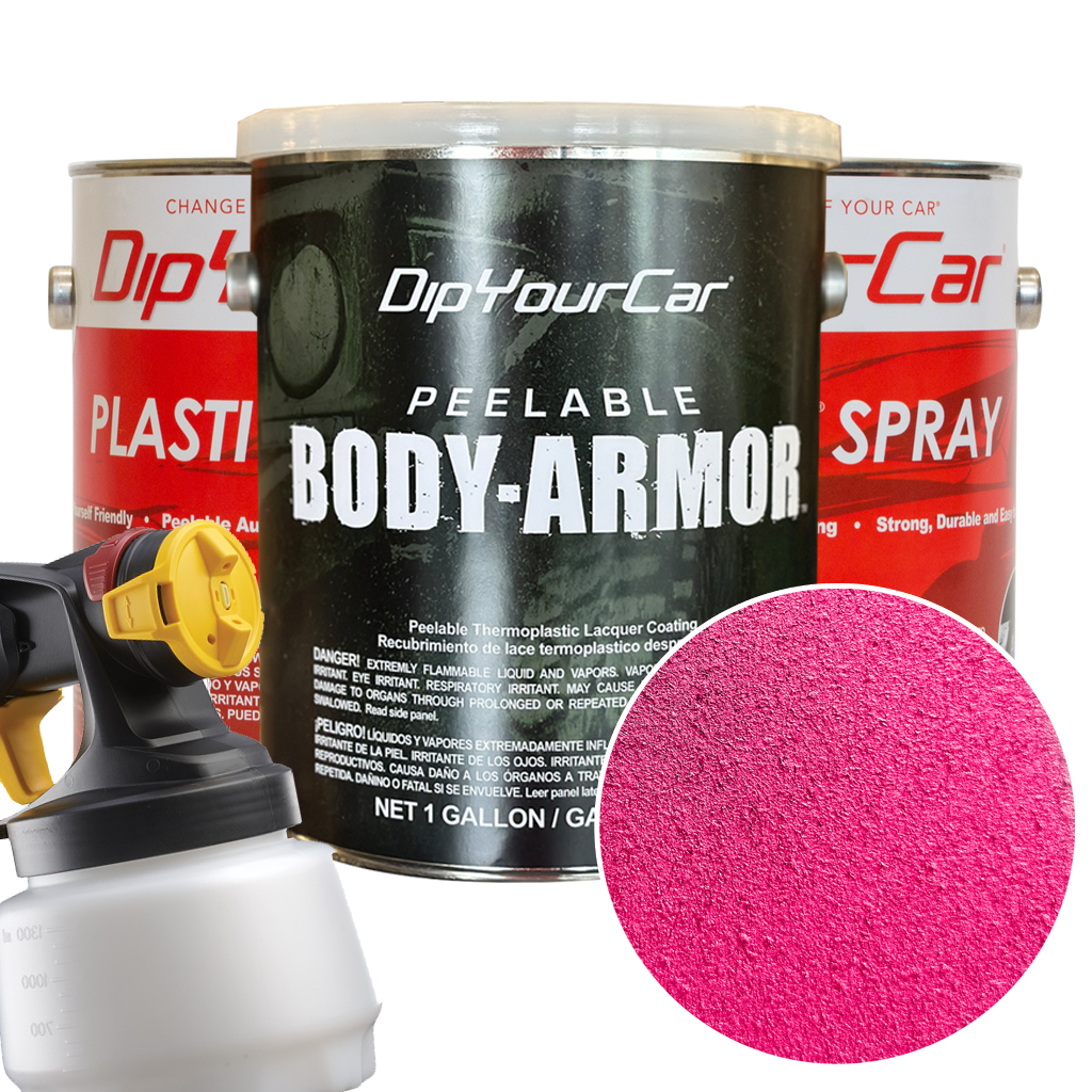 FIERCE PINK Peelable Body Armor Kit – DipYourCar.com