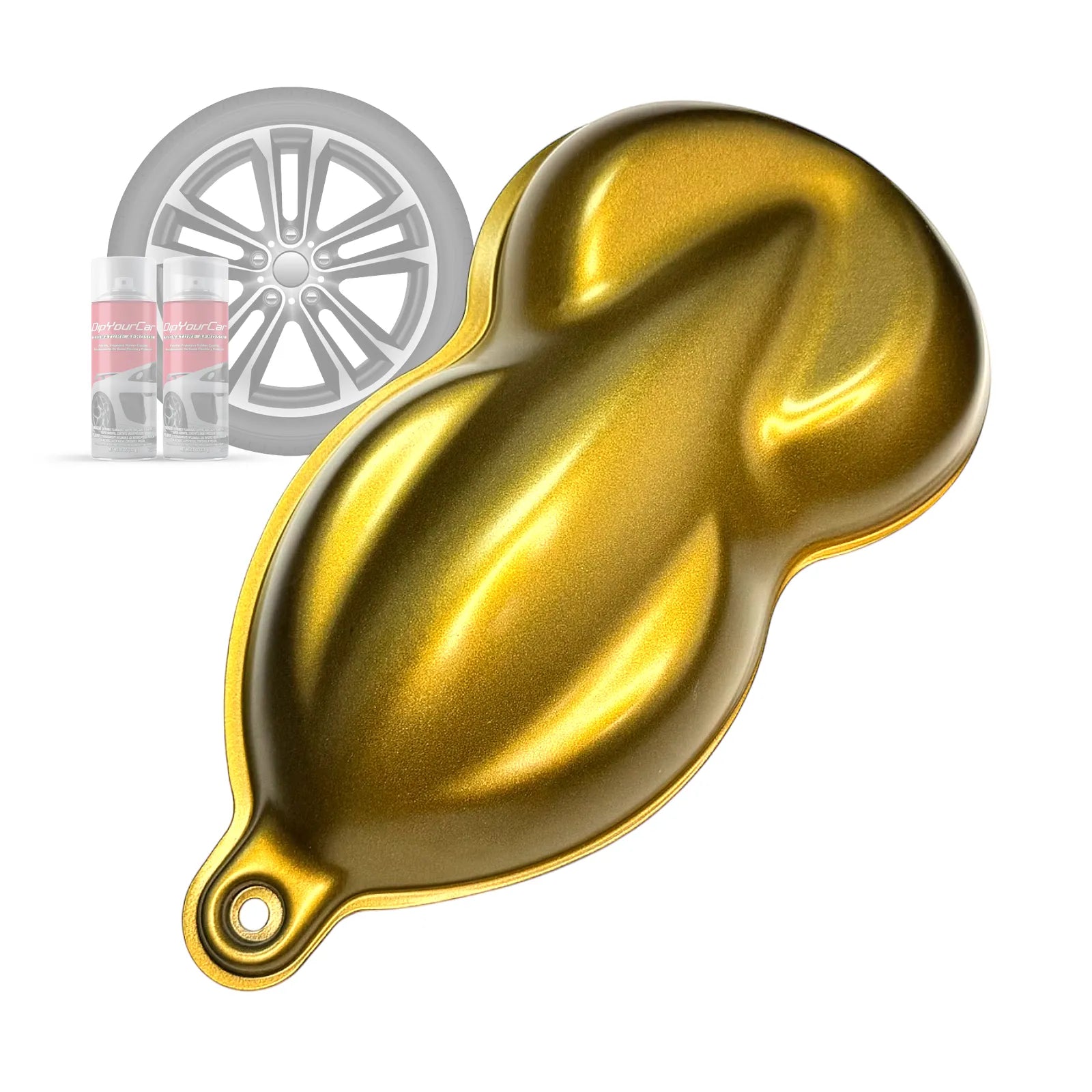 Top Secret Gold Wheel Kit – DipYourCar.com
