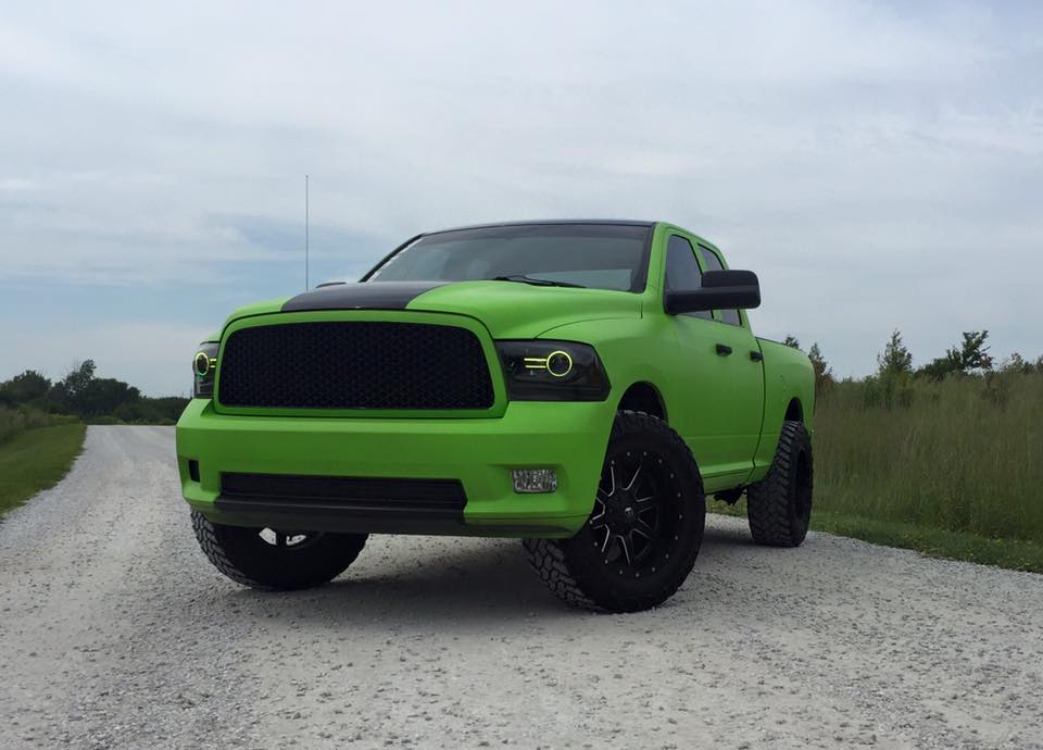 Lime Green Car Paint